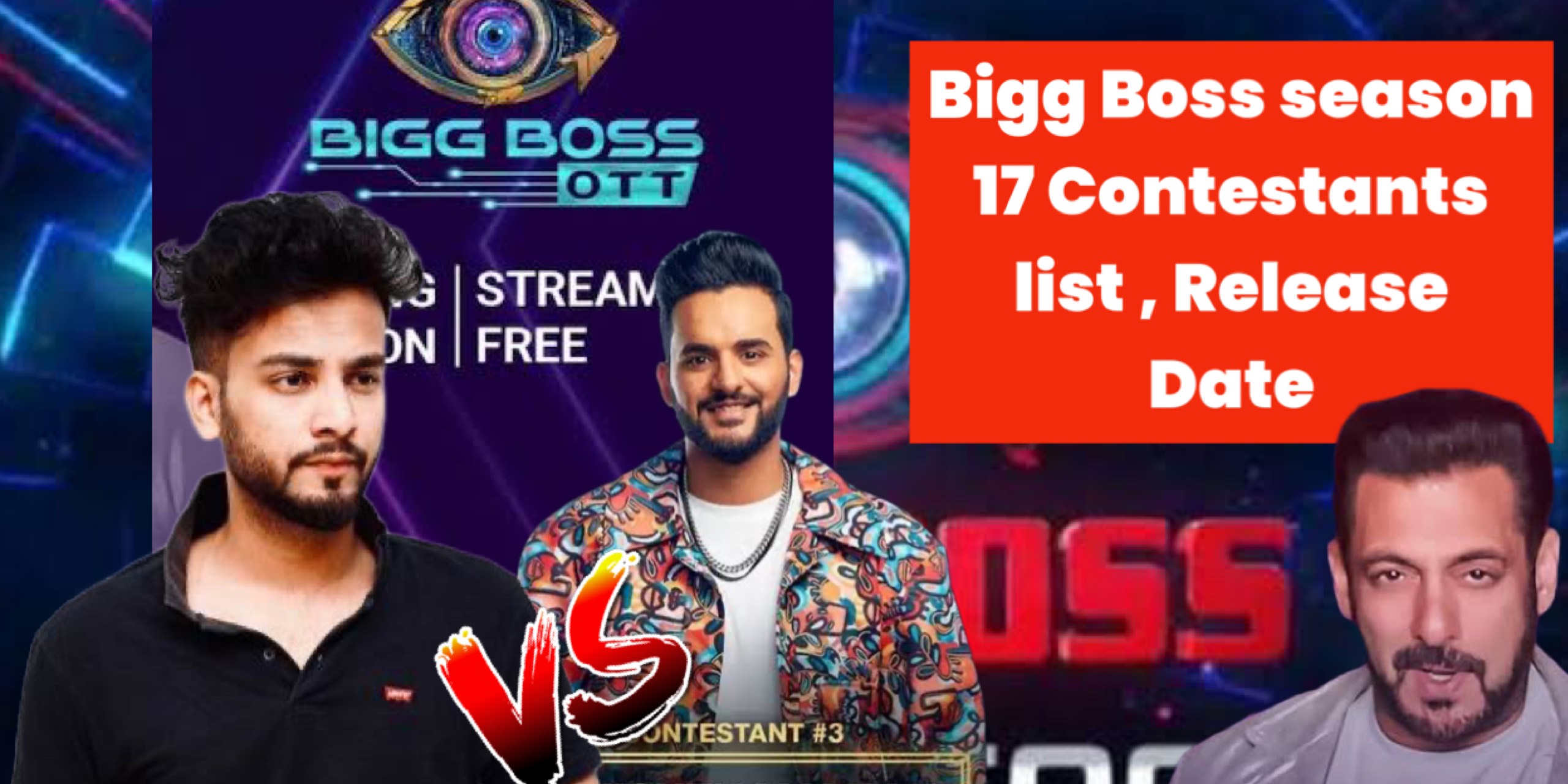 Bigg Boss Season 17: All Speculated Contestants List With Name and 4k ...